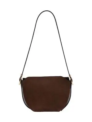 Zadig&Voltaire Baby Jane Leather Shoulder Bag - Brown