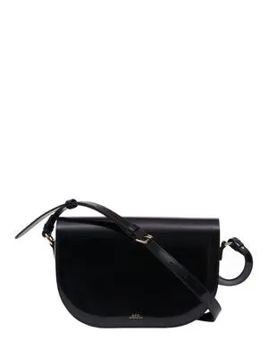 A.p.c. Le B Side Shoulder Bag - Black