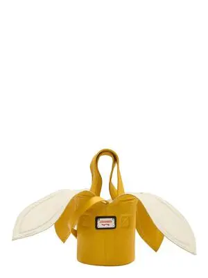 CHARLES JEFFREY Banana Leather Purse - Yellow