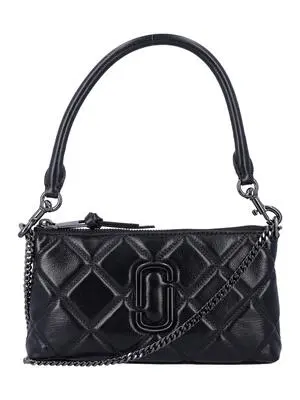 Marc Jacobs The Quilted Snapshot Convertible Bag - Black