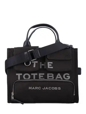 Marc Jacobs Cargo Canvas Medium Tote Bag - Black