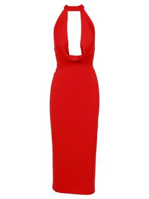 ANIYE BY Sleeveless Midi Dress - Red