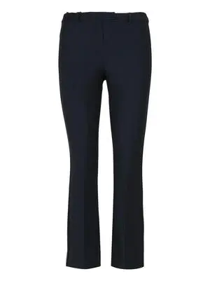 Max Mara Flared Ankle-length Trousers - Blue
