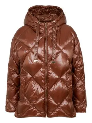 Max Mara The Cube Goose Down Coat - Cammello Scuro