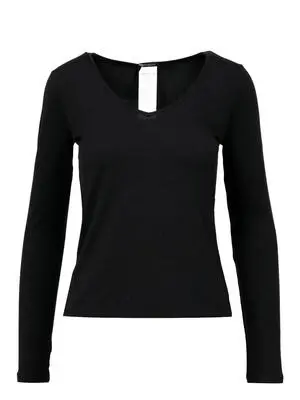 PENNY BLACK Stretch Viscose Jersey Top - Black