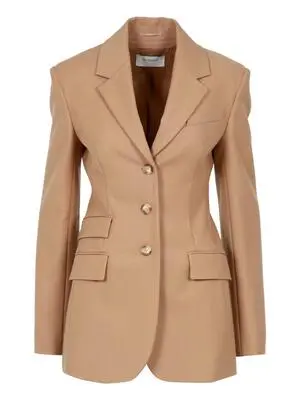 SPORTMAX Sportmax Tailored Flannel Blazer