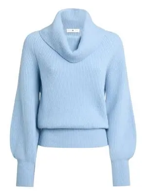 PT TORINO Wool And Cashmere Knit Sweater - Light Blue