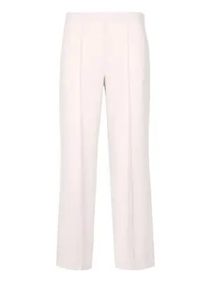 Max Mara Trousers With Ironed Crease - Burro