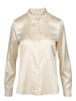 PENNY BLACK Silk Button-Down Shirt