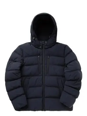 Woolrich Matt Stretch Puffer Jacket - Blue