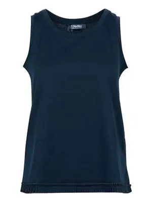 Max Mara Cotton T-shirt - Blue
