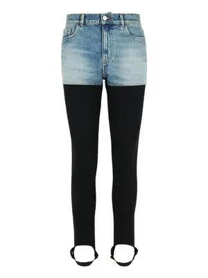 COPERNI Ribbed Denim Leggings