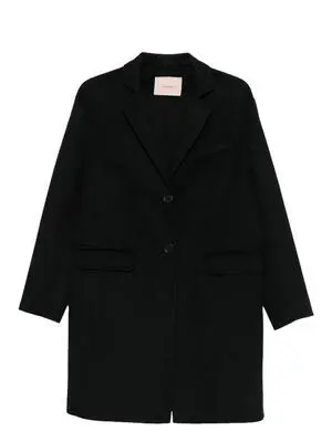 TWIN-SET Long Cloth Coat