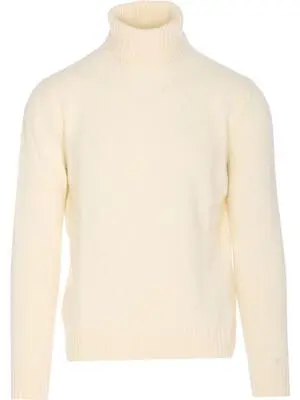 SEVEN GAUGE Turtleneck Sweater - Cream