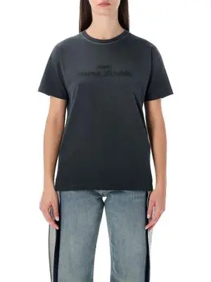 MAISON MARGIELA Reverse Logo T-shirt - Washed Black