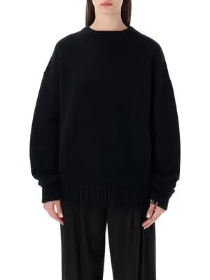 EXTREME CASHMERE X Lovely N°383 Cashmere Sweater - Raven Black