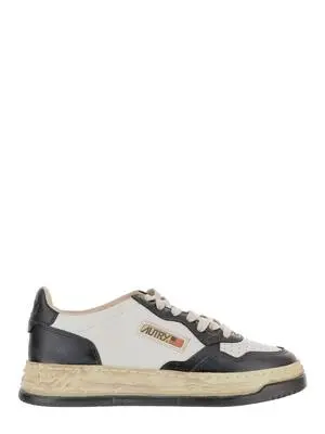 AUTRY X MAISON MIHARA YASUHIRO Leather Sneakers - Red