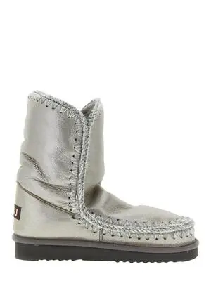 Mou Eskimo 24' Ankle Boots - Silver