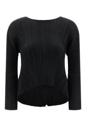 Issey Miyake Monthly Colors: October Blouse - Black