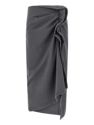 Dries Van Noten Hanam Skirt - Gray