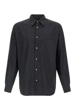 LEMAIRE Cotton Silk Shirt - Gray
