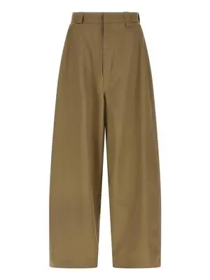 WILLY CHAVARRIA Wide Leg Chinos - Beige