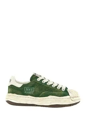 Mihara Yasuhiro Blakey Suede Sneakers - Green