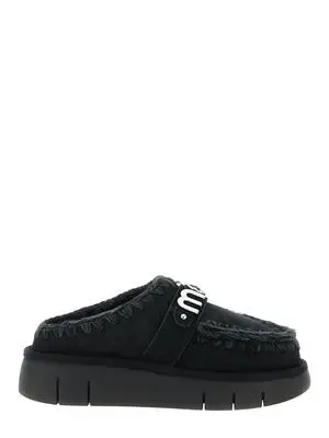 Mou Bounce Clog Sabots - Black