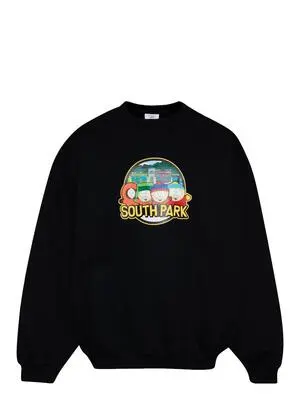 Vetements Southpark Oversized Sweatshirt - Black
