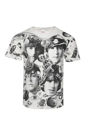 EARTHLING VIP Beatles T-shirt Black And - White