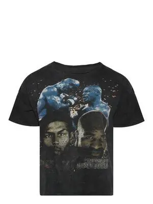 EARTHLING VIP Mike Tyson/ Evander Holyfeild Tee - Black