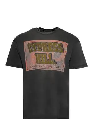 EARTHLING VIP Cypress Vintage Tee Black - A