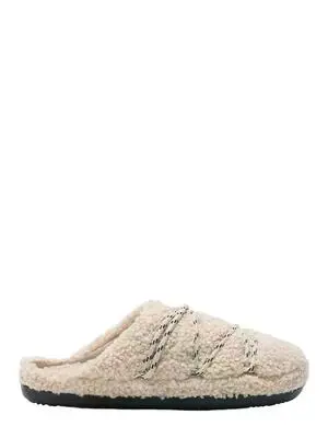 Moon Boot Teddy Cozy Slippers - Neutrals
