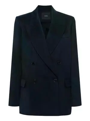 JOSEPH Jaden Virgin-wool Blazer - Blue