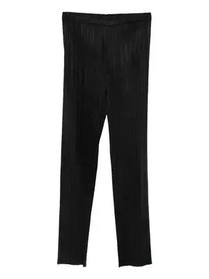 Issey Miyake MONTHLY COLORS : SEPTEMBER Pleated Trousers Black