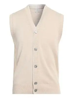 Eleventy Platinum Cotton Cardigan - Beige