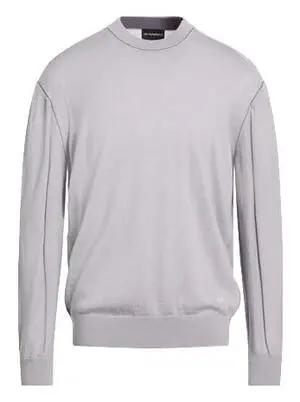 Emporio Armani Virgin Wool Sweater - Purple