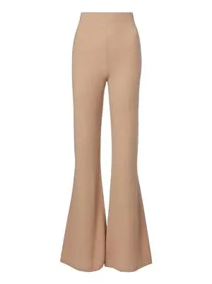 Gabriela Hearst Kaulike Cashmere Flared Pants - Beige