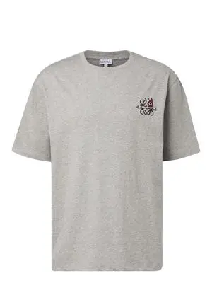 Loewe X Louis Wain Anagram Cotton Jersey T-shirt - Grey