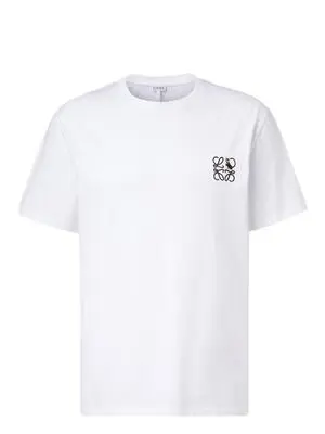 Loewe X Louis Wain Anagram Cotton Jersey T-shirt - White