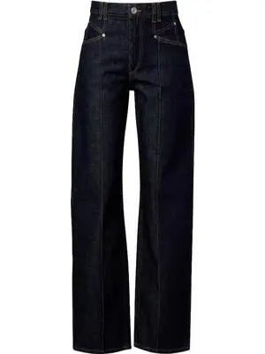 Isabel Marant Étoile Drolane High-rise Straight Jeans - Blue