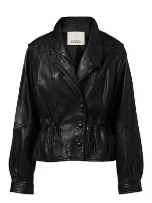 Isabel Marant Leather Jacket - Black