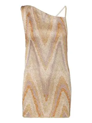 Missoni Zigzag Sequined Lamé Top - Multicoloured