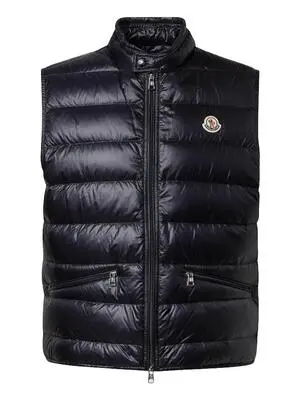 Moncler Gui Down Vest - Blue