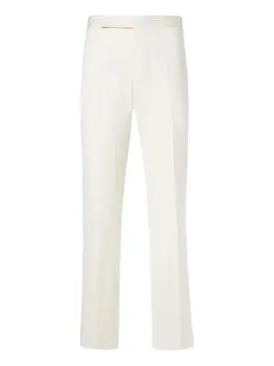LARDINI High-Rise Slim Pants