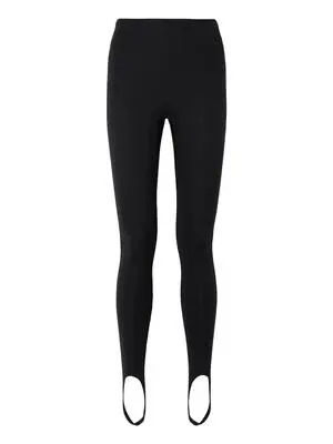 LESET Rio Stretch-ponte Stirrup Leggings - Black