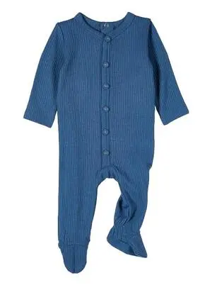 MINIMOI Ribbed Cotton Blend Footie