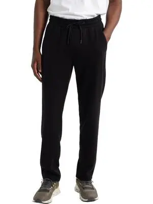 Zella Waffle Knit Joggers - Black Caviar