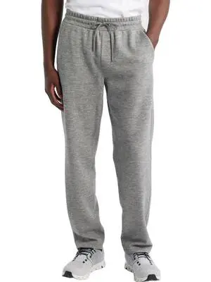 Zella Waffle Knit Joggers - Grey Heather