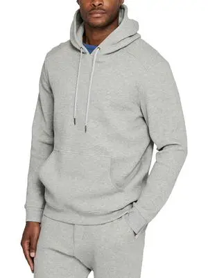 W.R.K Slim-fit Brushed Cotton-blend Pullover Hoodie - Grey